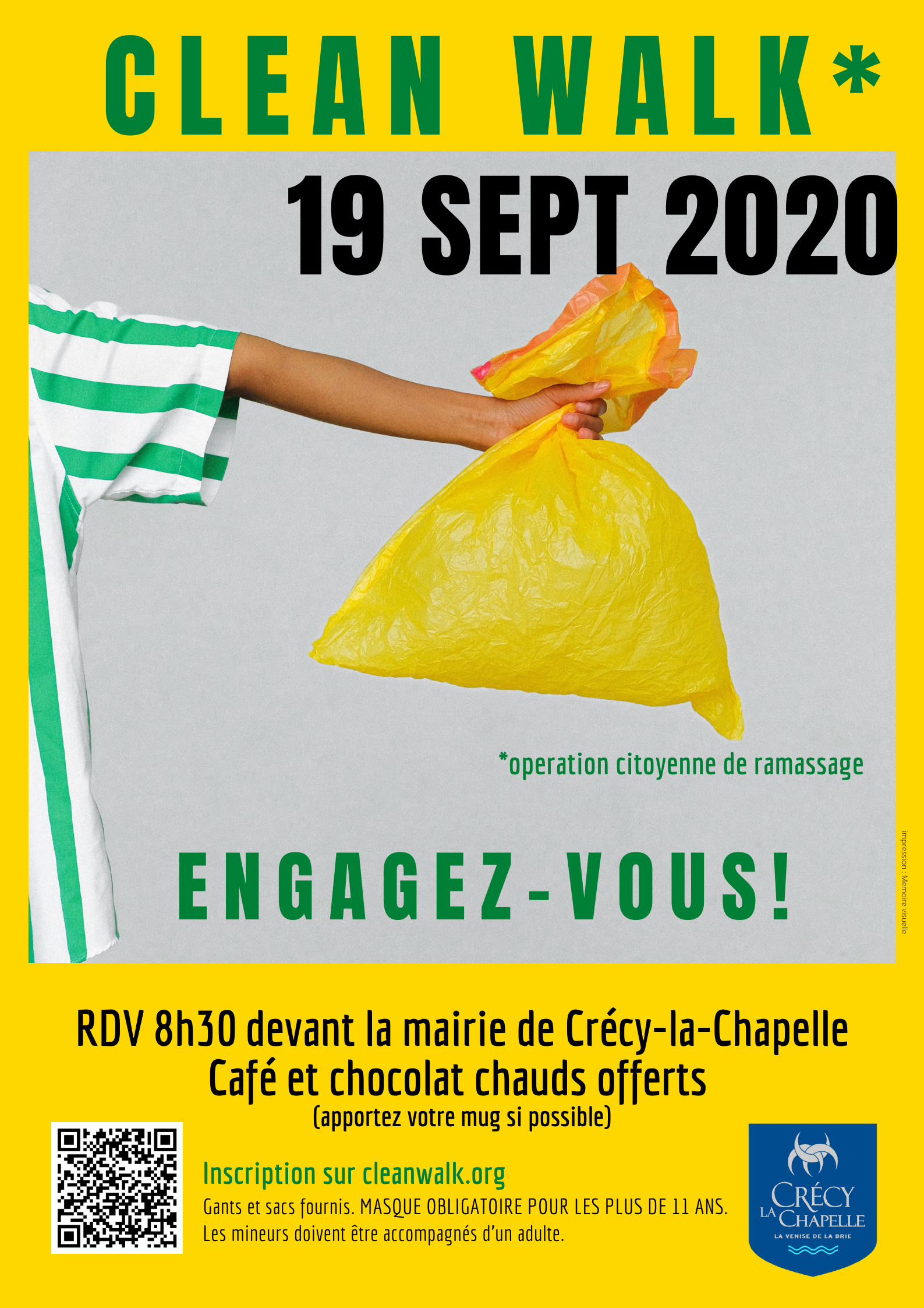 Clean walk créçoise | Site de la Ville de Crécy-la-Chapelle